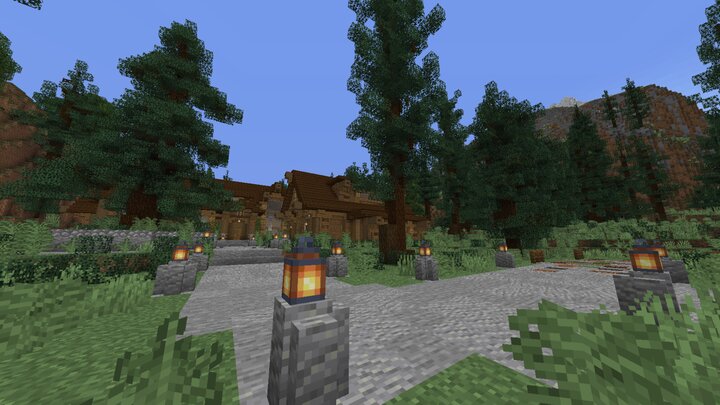 Wondercraft Survival Spawn Minecraft Map