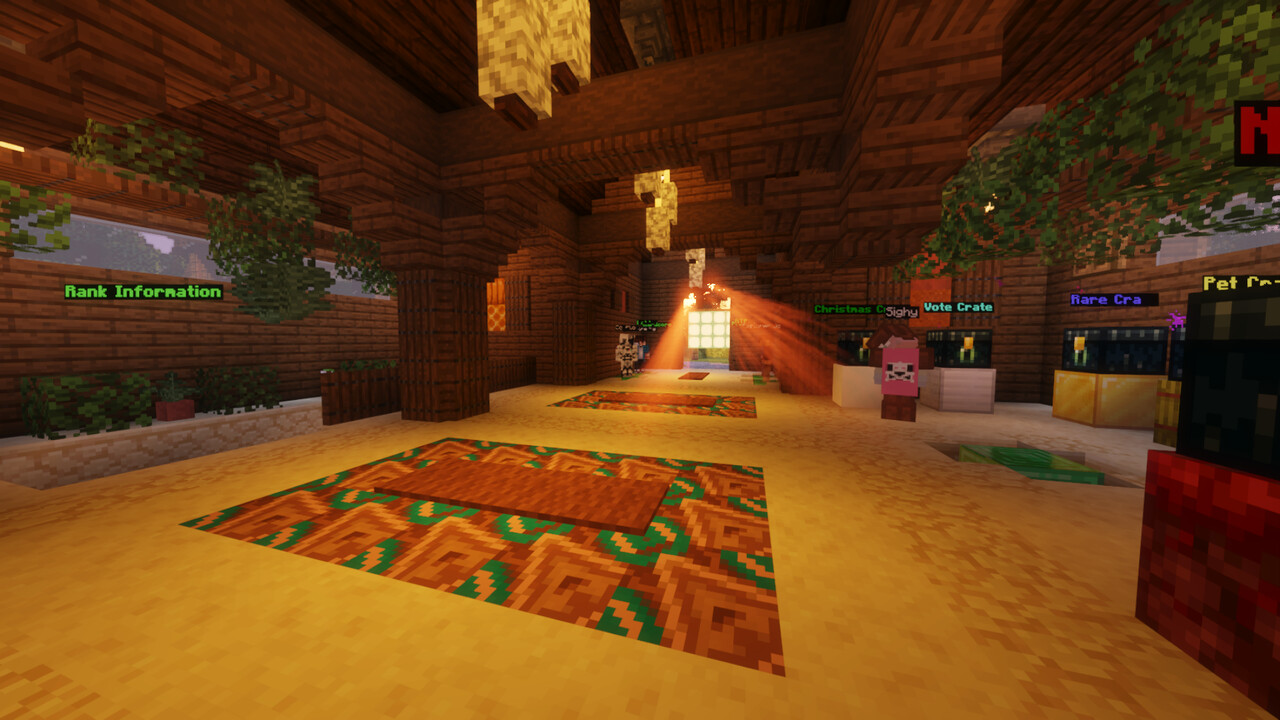 Wondercraft Survival Spawn Minecraft Map