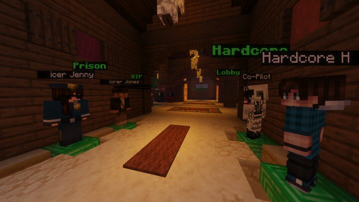 Wondercraft Survival Spawn Minecraft Map