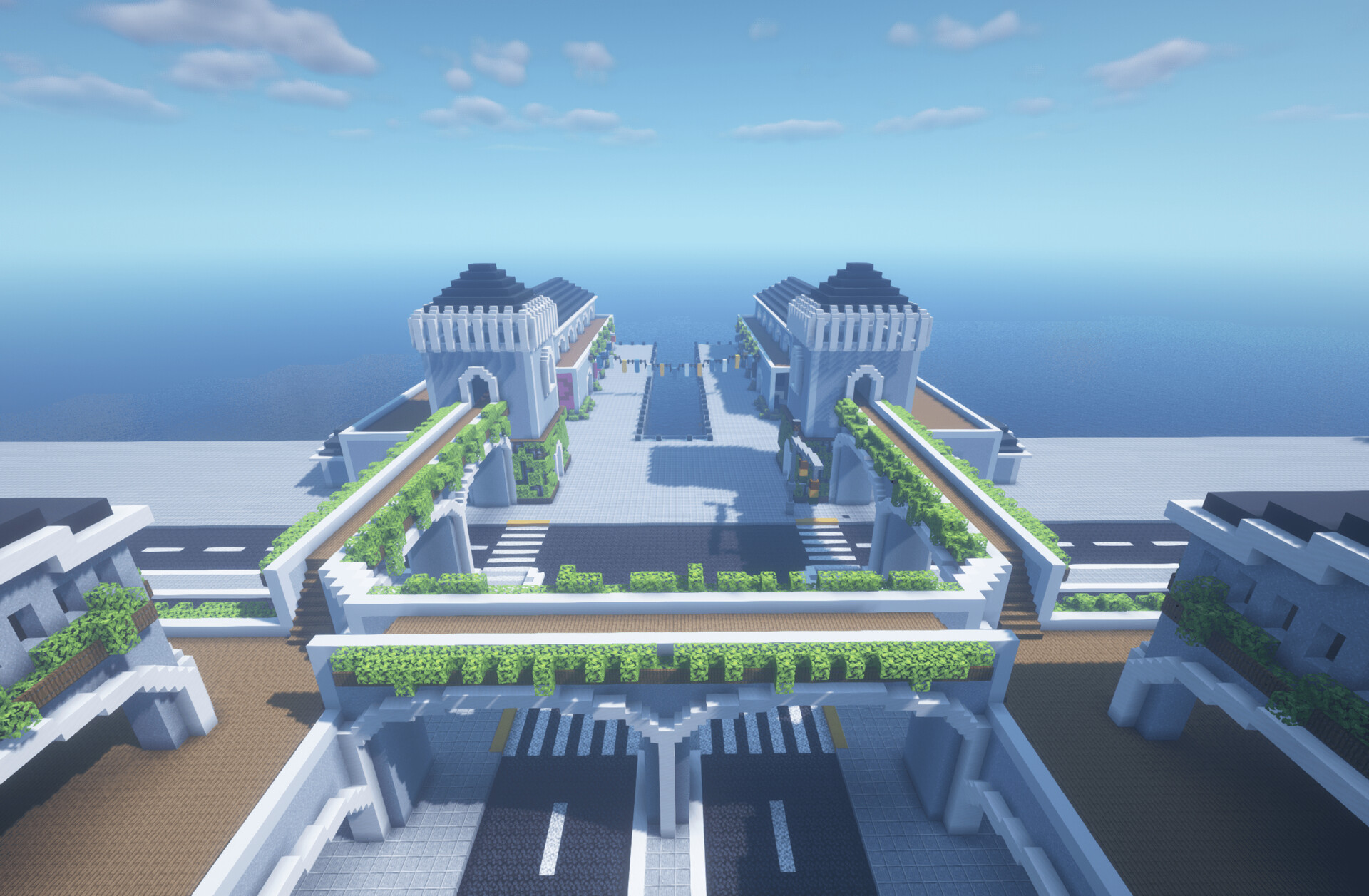 Modern American City Minecraft Map