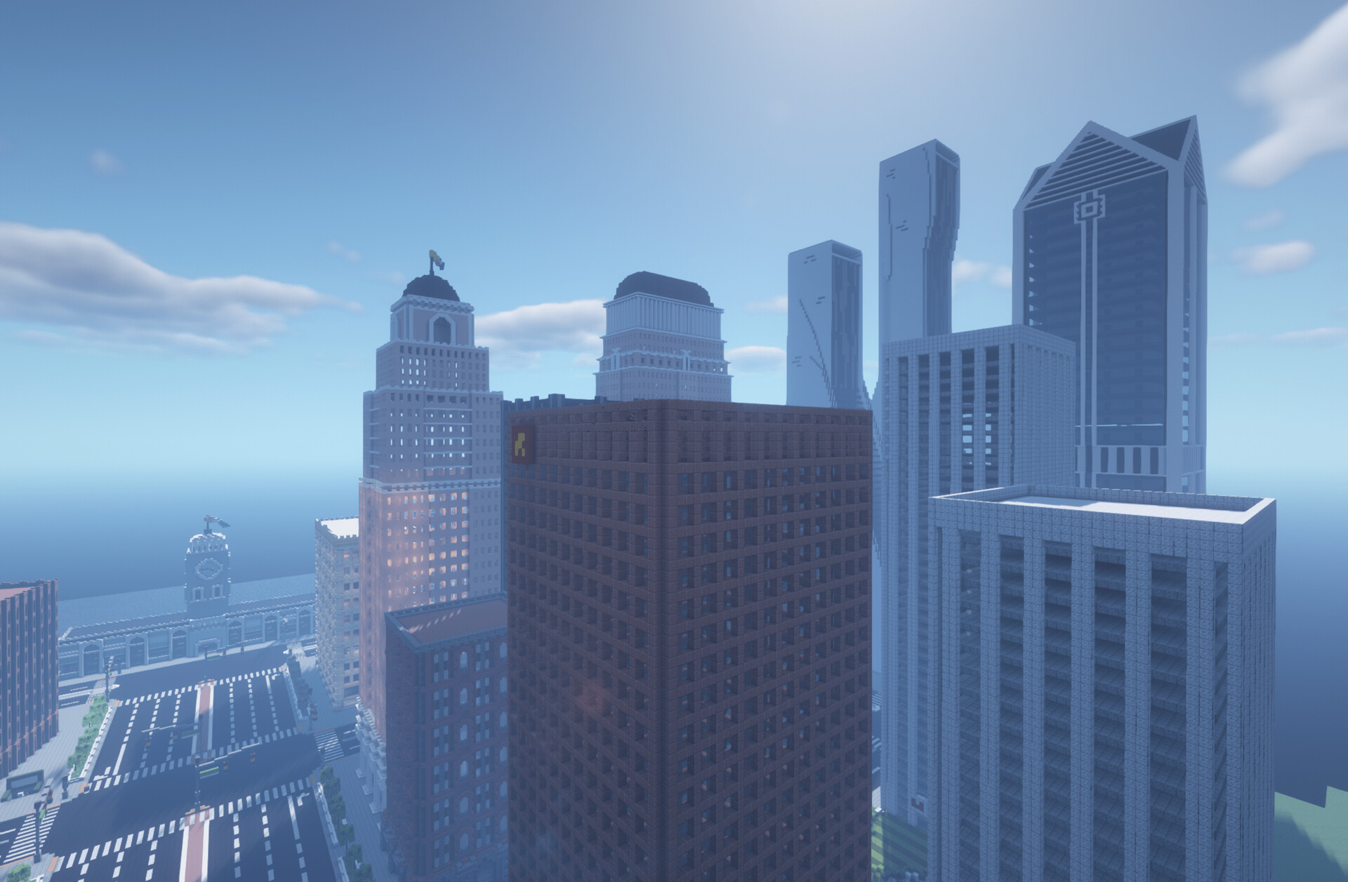 Modern American City Minecraft Map