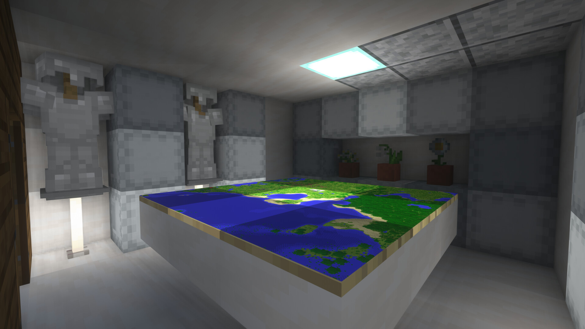 Realistic Modern House Minecraft Map