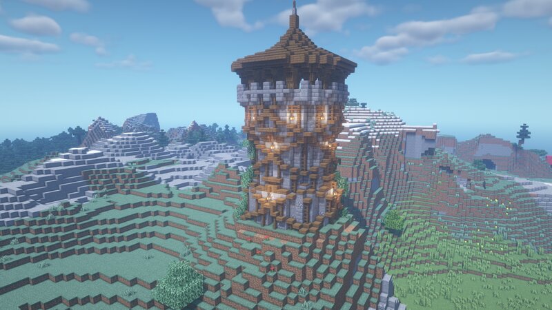 Medieval Tower Minecraft Map
