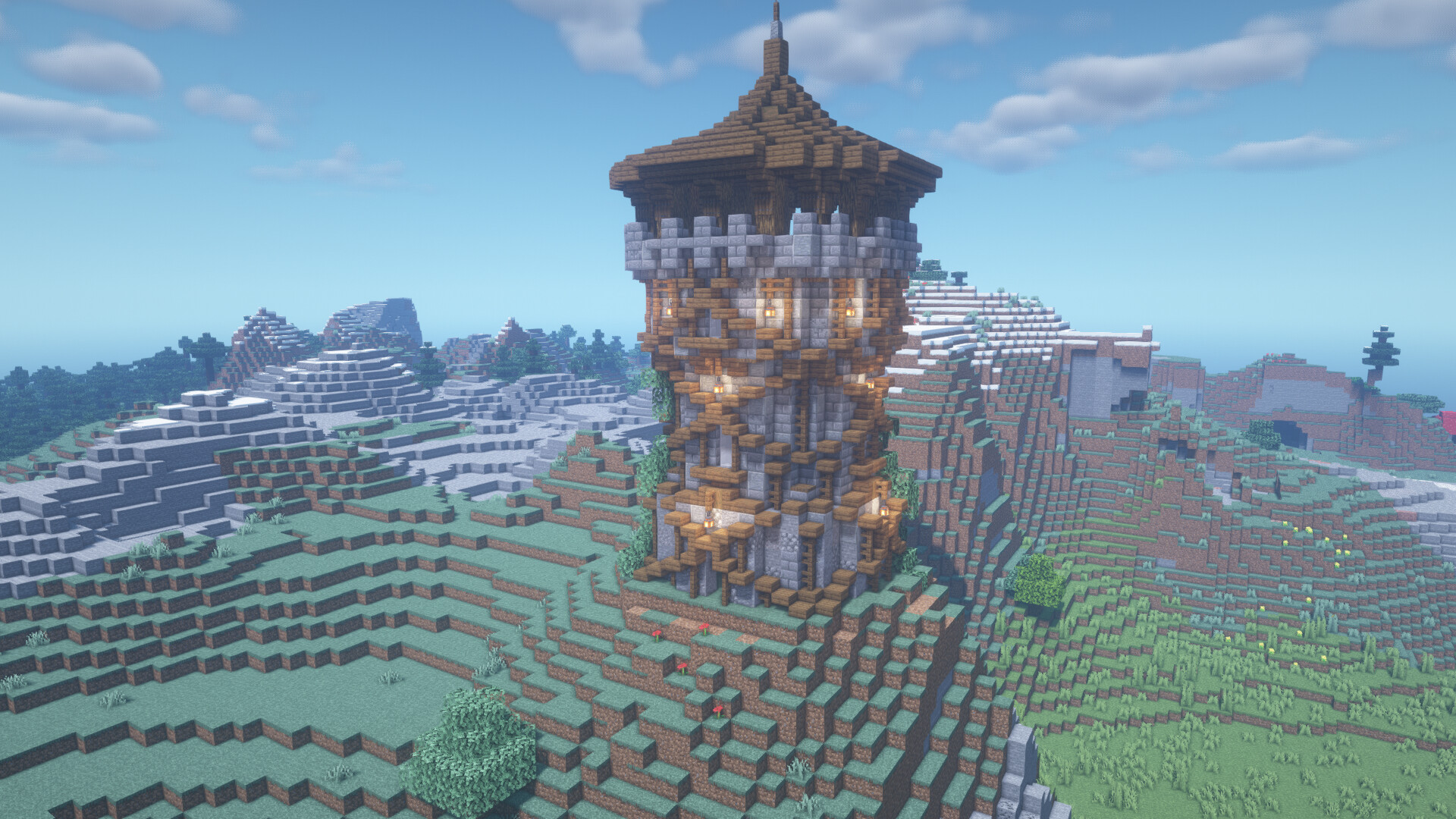 Medieval Tower Minecraft Map
