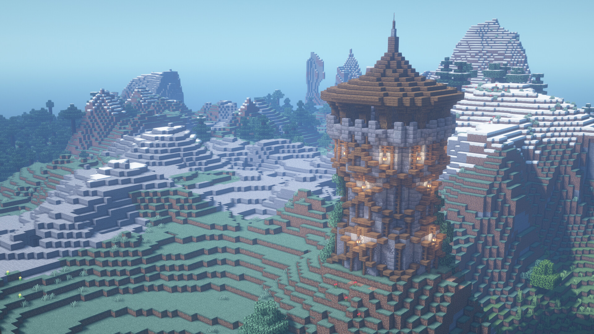 Medieval Tower Minecraft Map