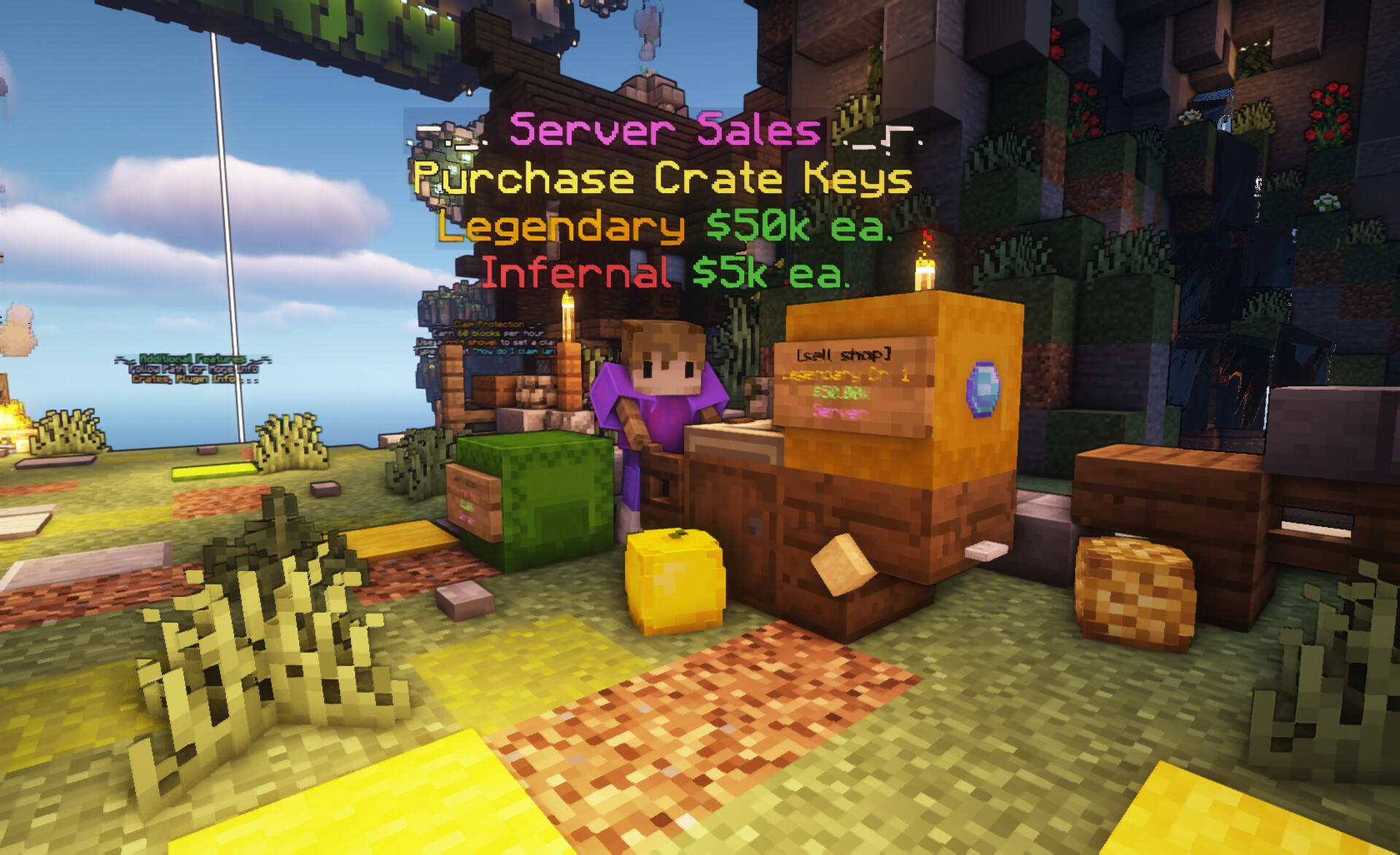 Wildcraft's Spawn (AstraLex Shader Edition) Minecraft Map