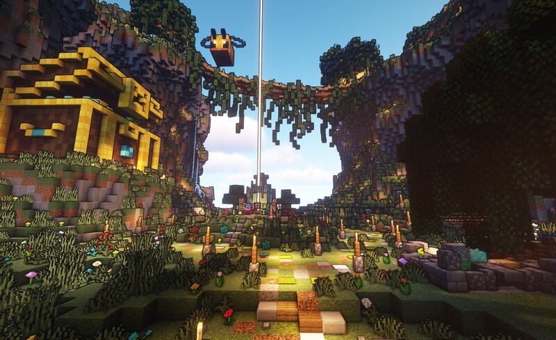 Wildcraft's Spawn (AstraLex Shader Edition) Minecraft Map