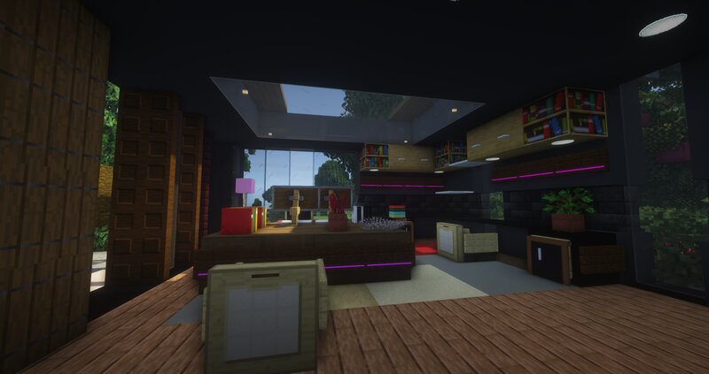 Realistic Modern Mansion Minecraft Map