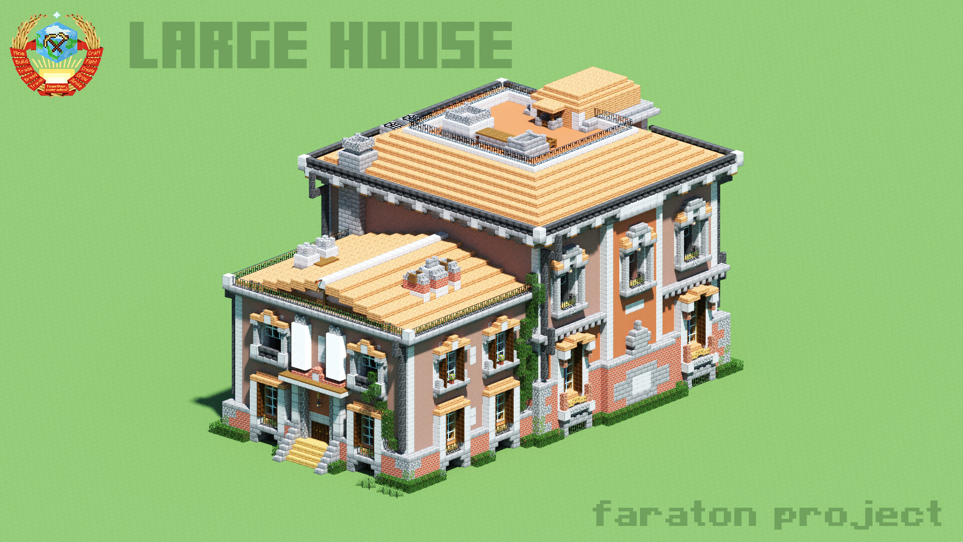 Large House #5 [1.18.1] V2 Minecraft Map