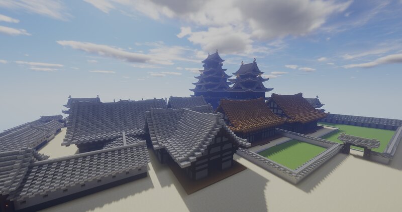 Osaka Castle (Modified version) Minecraft Map