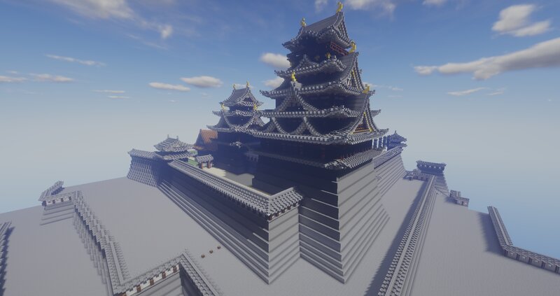 Osaka Castle (Modified version) Minecraft Map