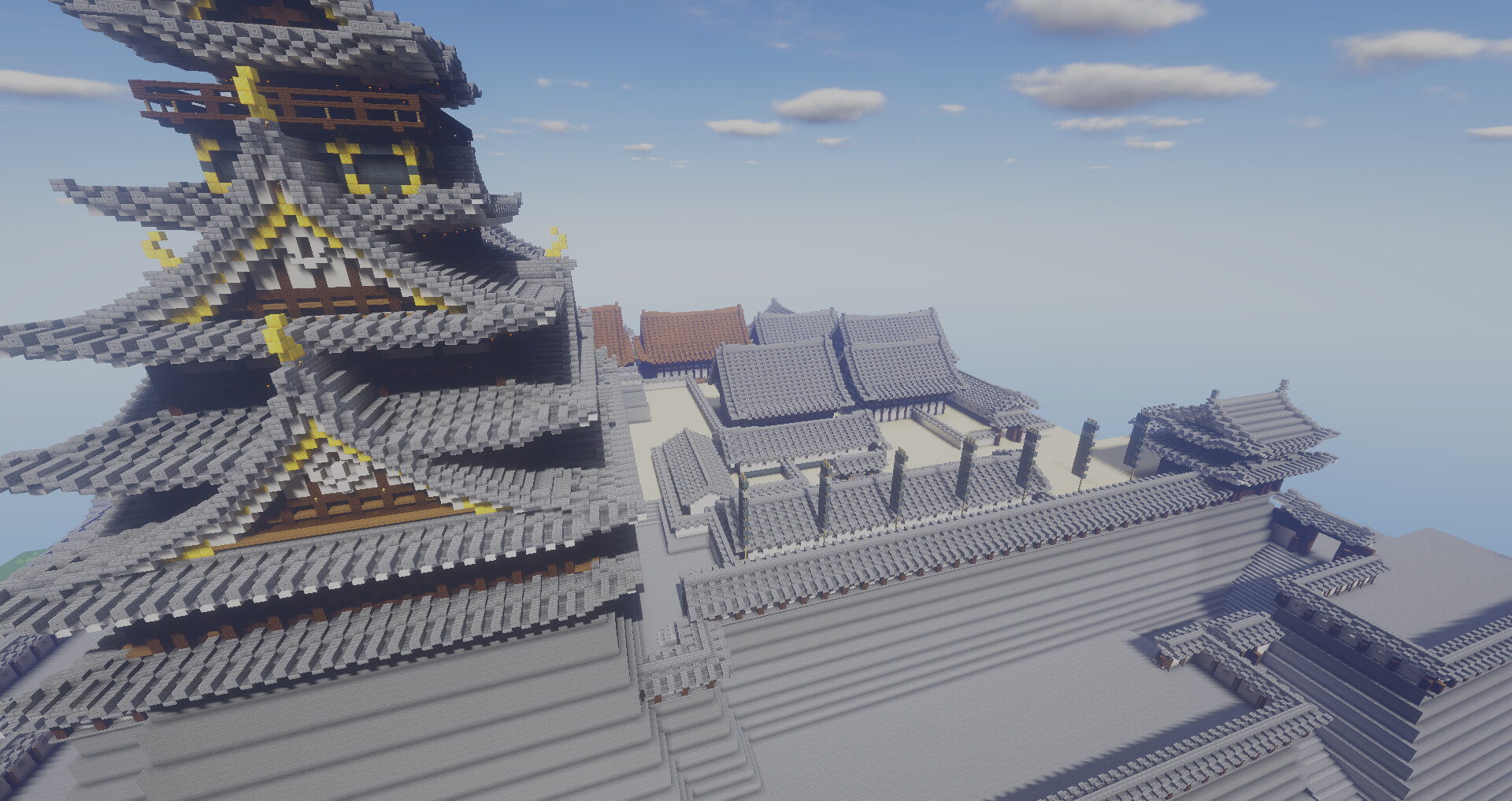 Osaka Castle (Modified version) Minecraft Map