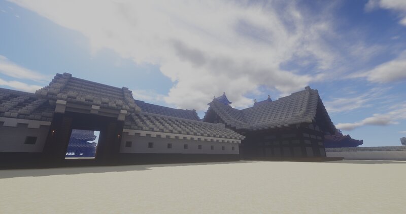 Osaka Castle (Modified version) Minecraft Map