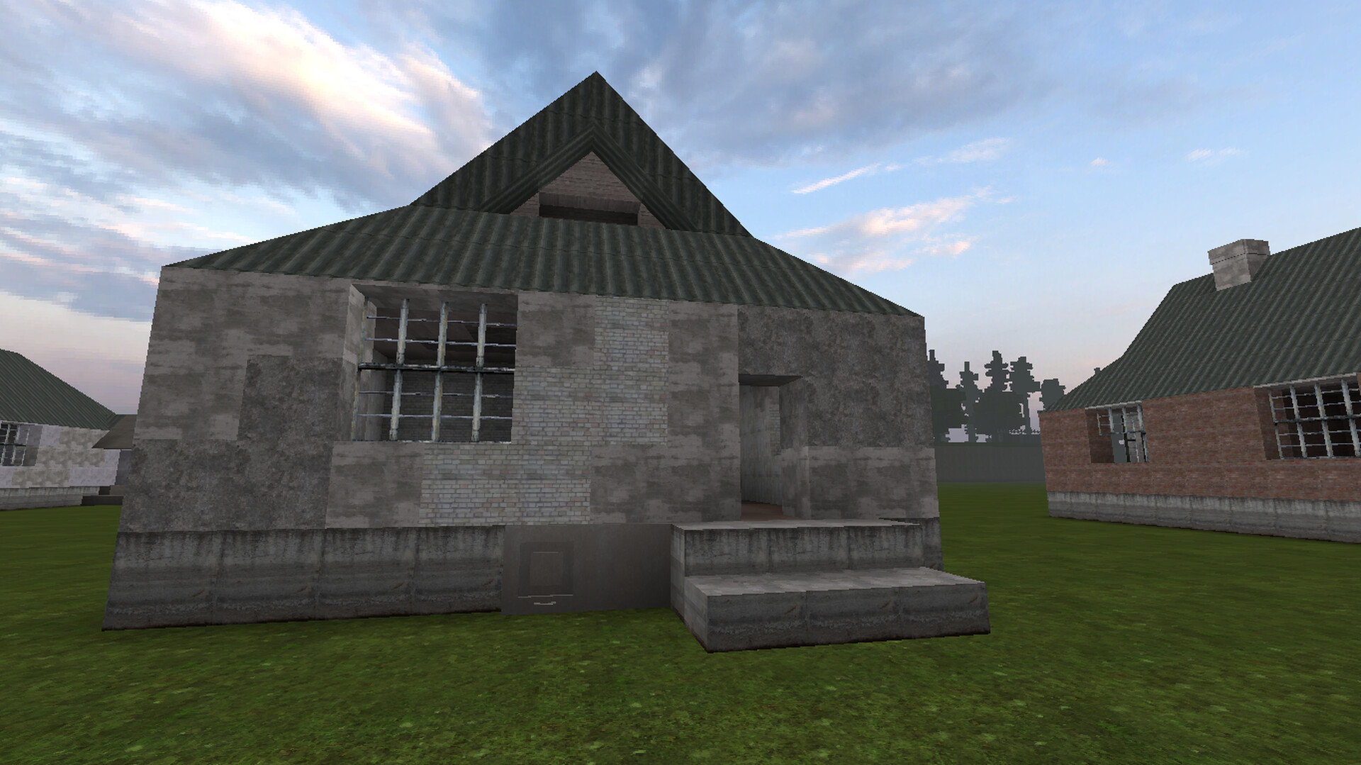 Soviet houses for Chernobyl stories Minecraft Map