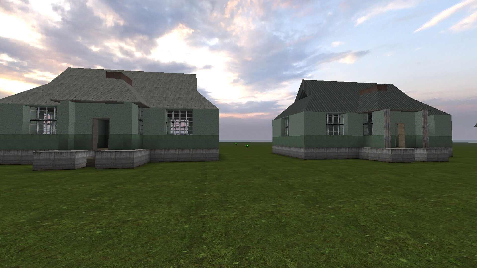 Soviet houses for Chernobyl stories Minecraft Map