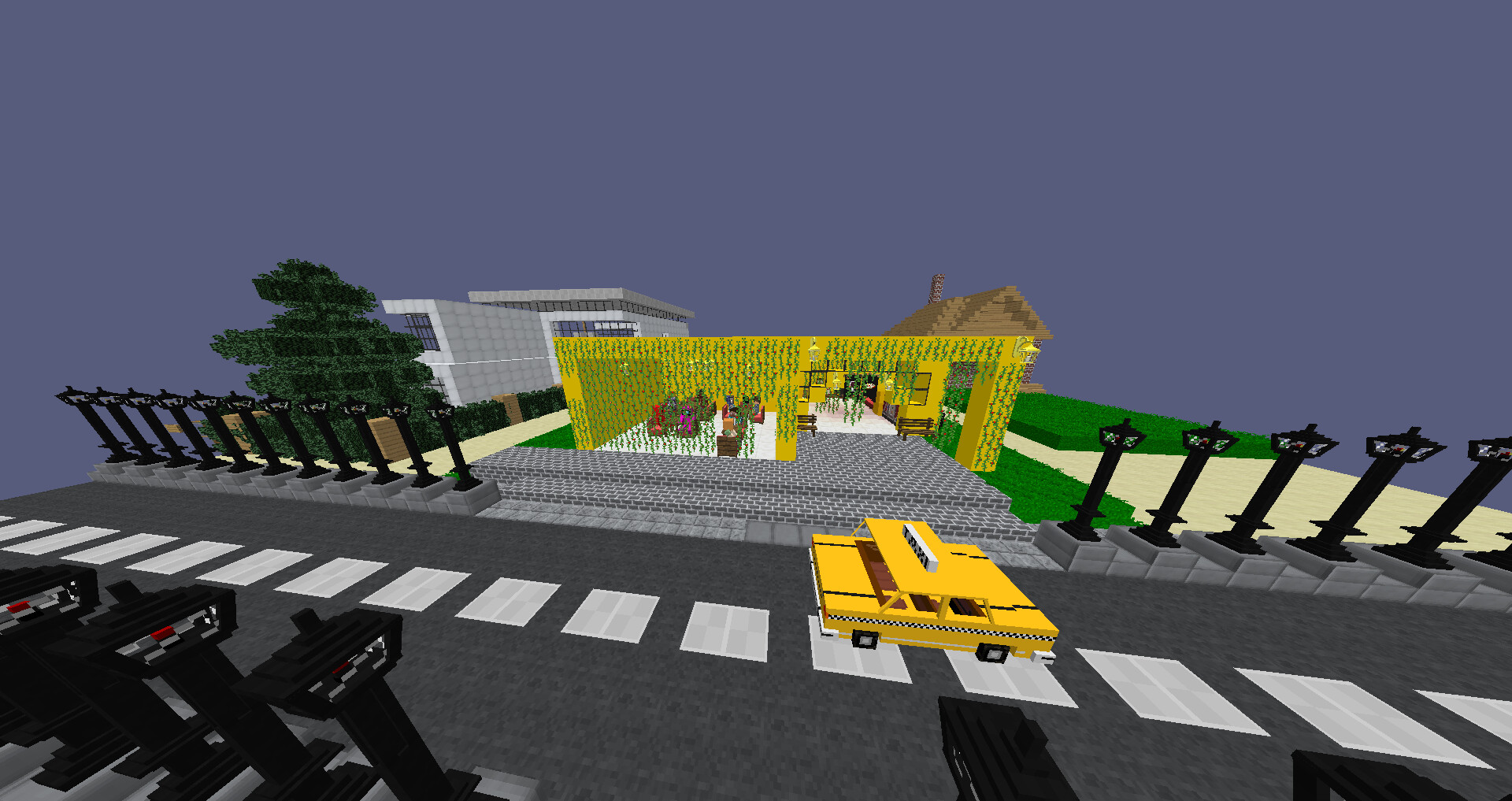 A map for a roleplay modded Fortress city 1.7.10 Cancelled Minecraft Map