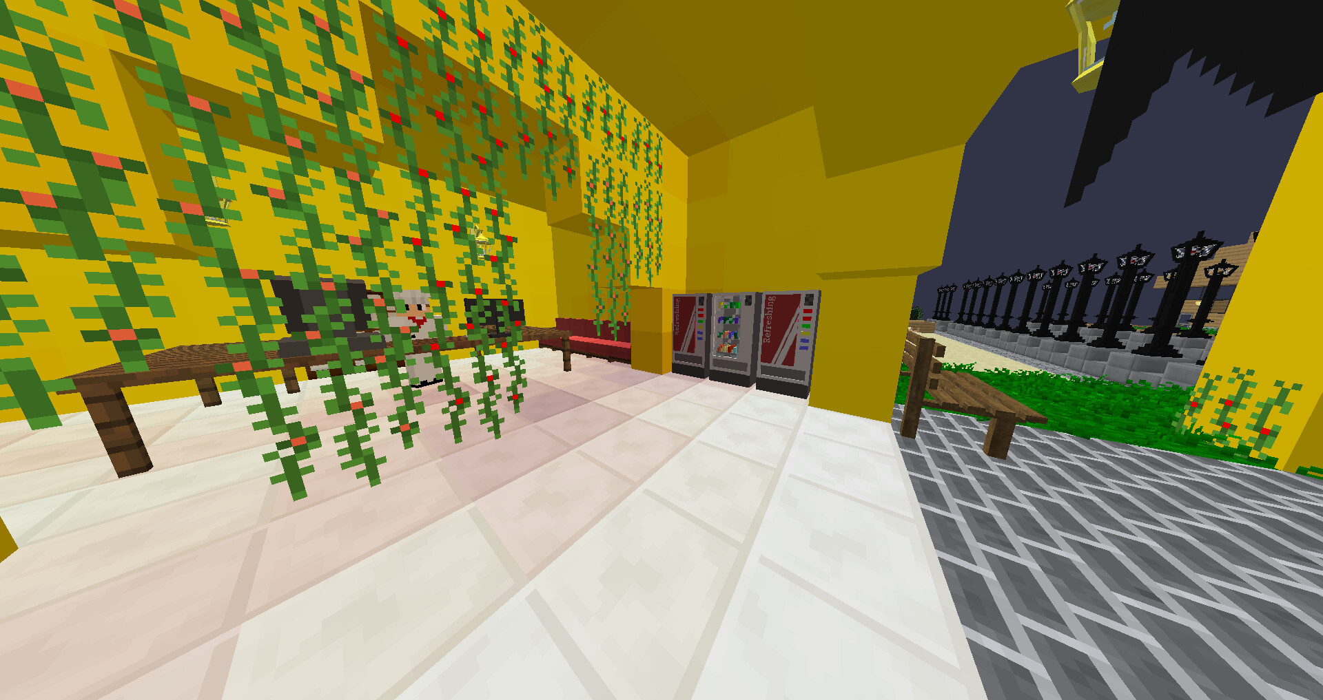 A map for a roleplay modded Fortress city 1.7.10 Cancelled Minecraft Map