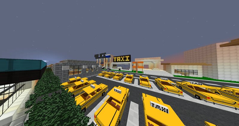 A map for a roleplay modded Fortress city 1.7.10 Cancelled Minecraft Map