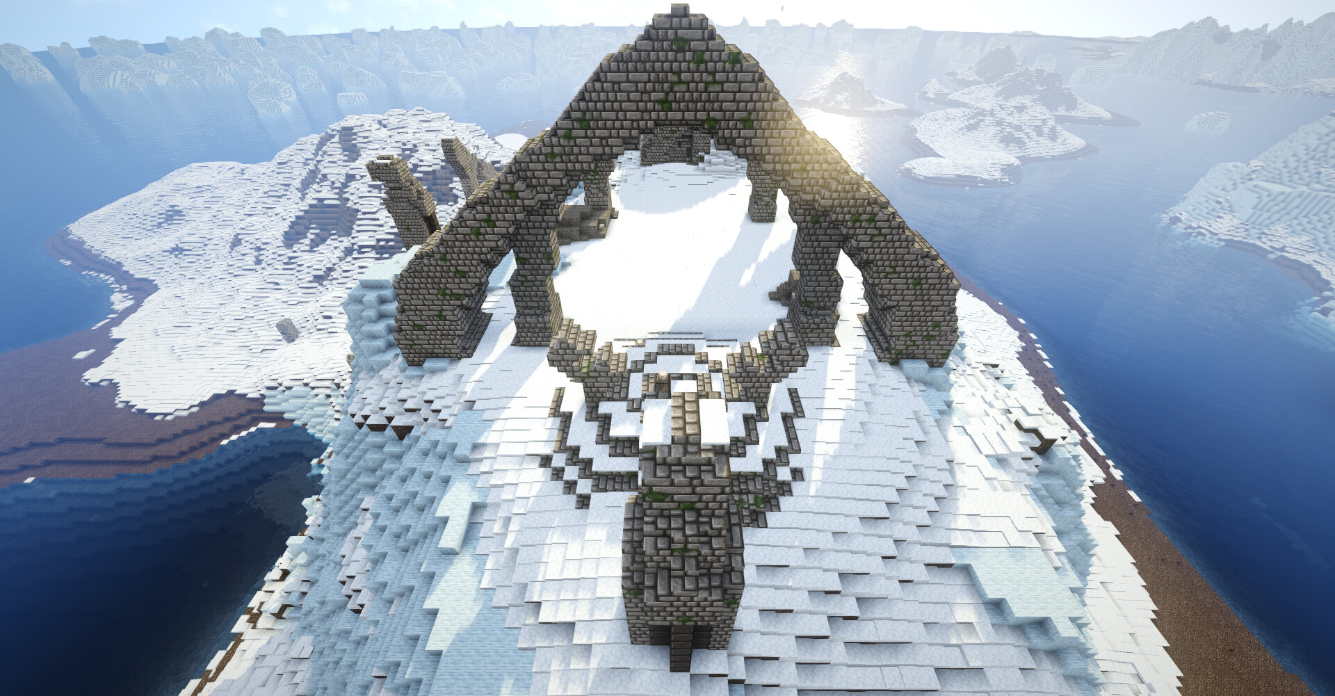 Skytemple Ruins (Skyrim TES) Minecraft Map