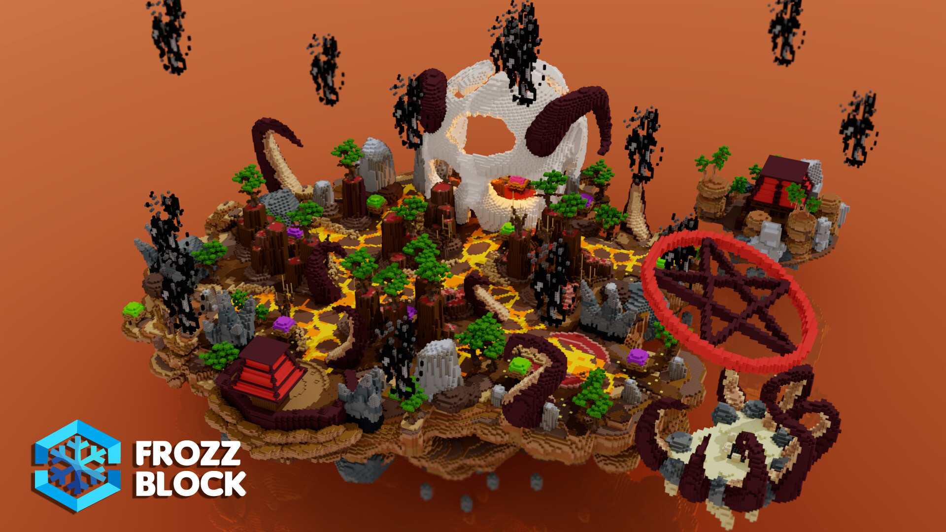 End & Nether Spawn HCF Minecraft Map