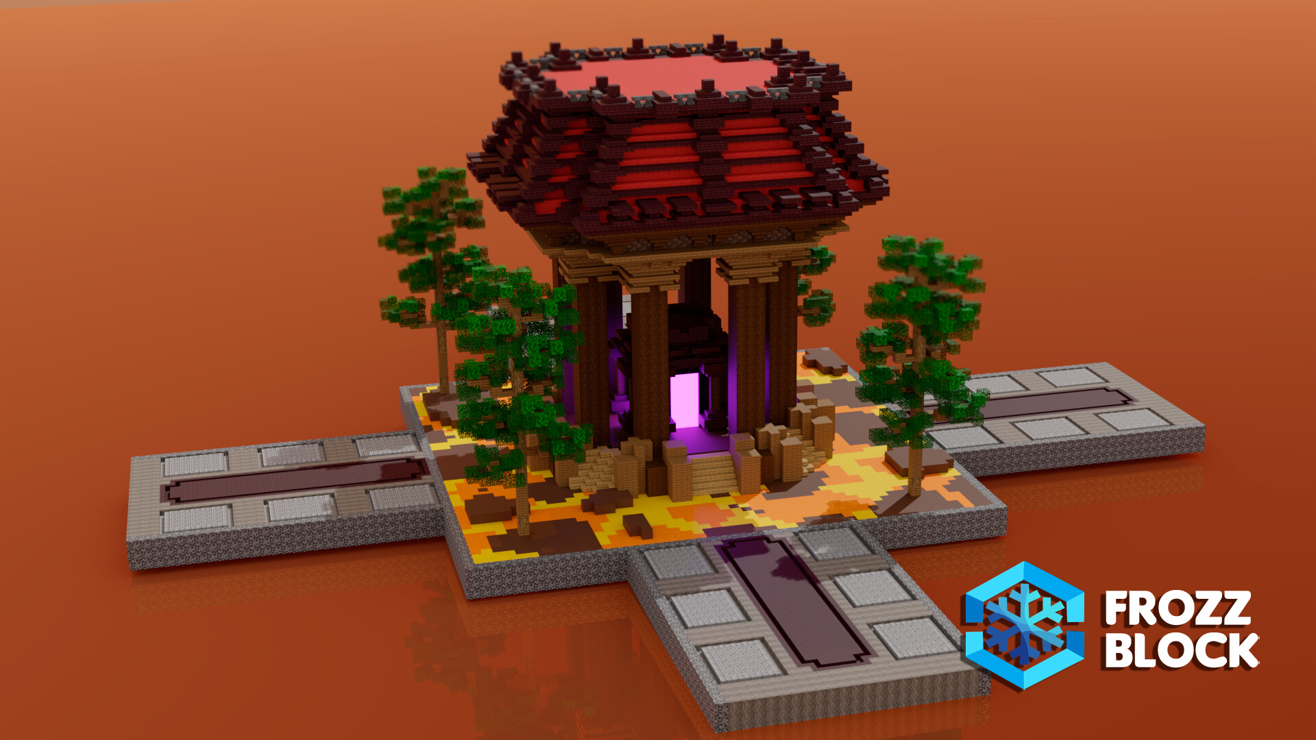 End & Nether Spawn HCF Minecraft Map