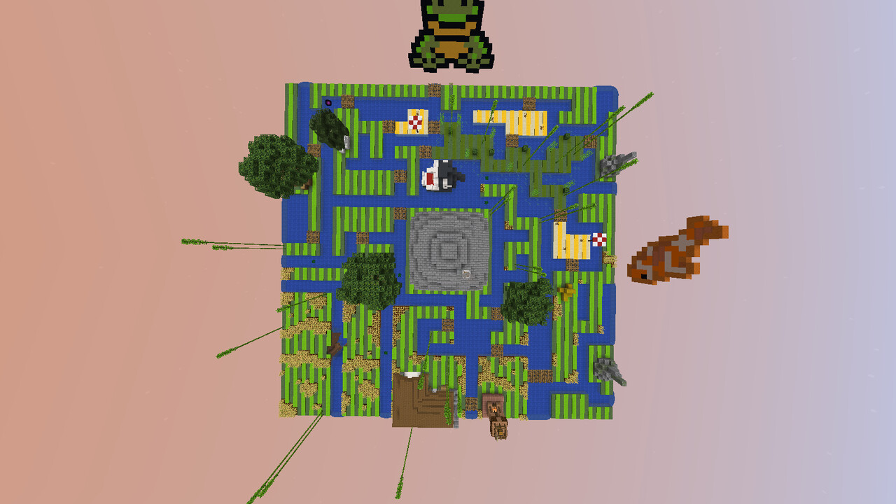 Fishing challenge Minecraft Map