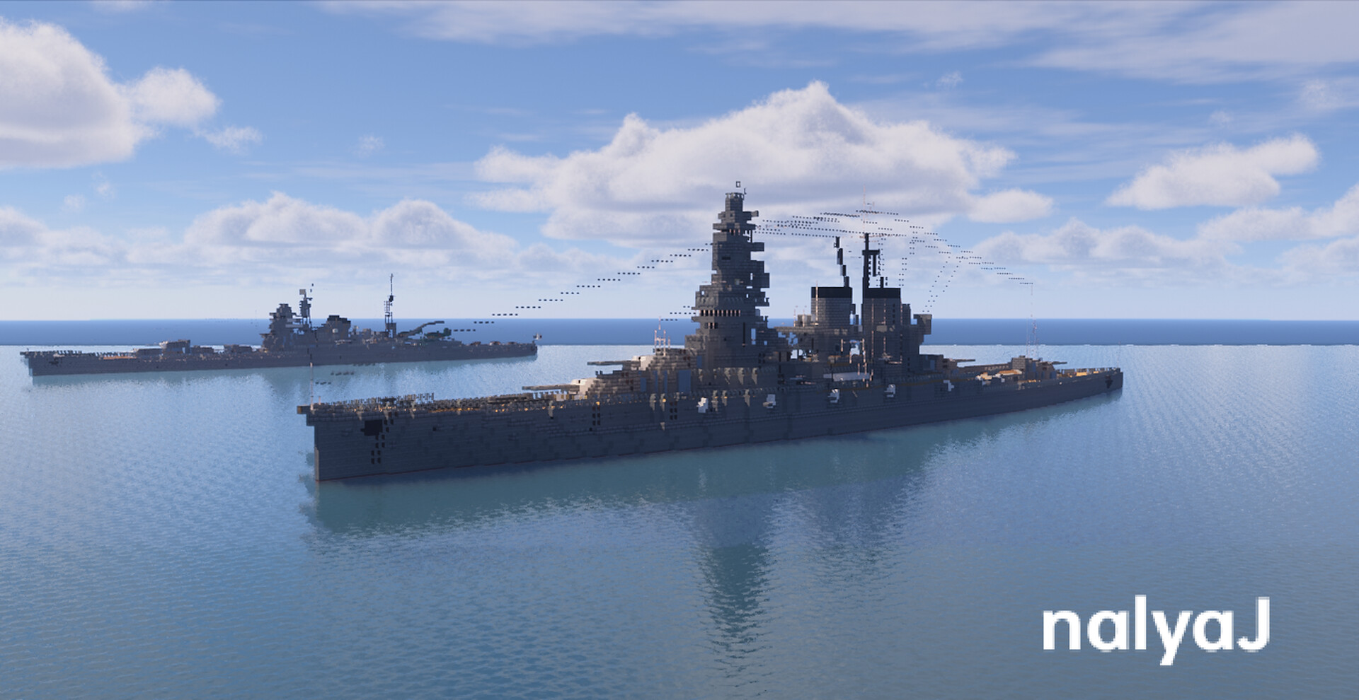 Japanese Battleship Kongō Minecraft Map