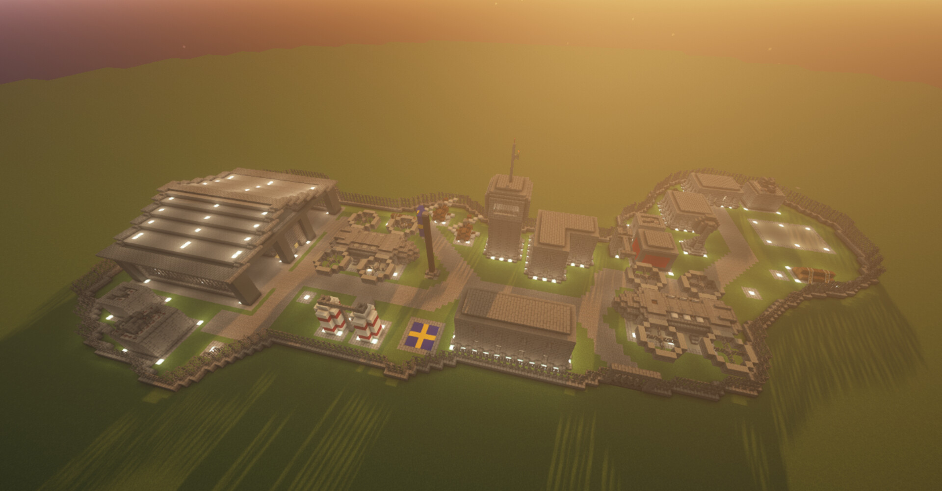 Military Base Minecraft Map