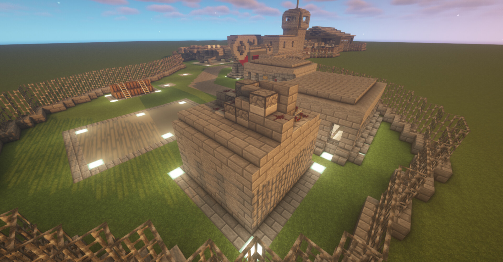 Military Base Minecraft Map