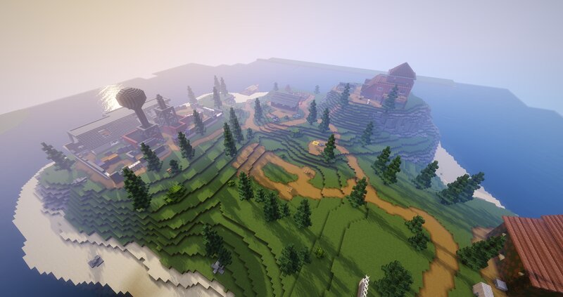 Fortnite - Island Minecraft Map