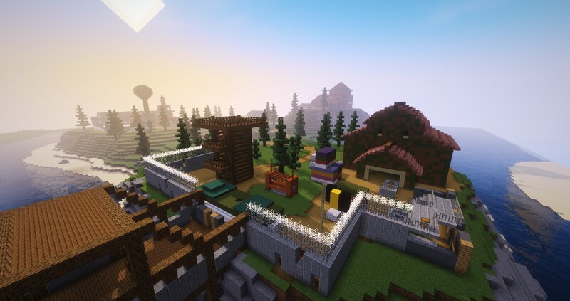 Fortnite - Island Minecraft Map