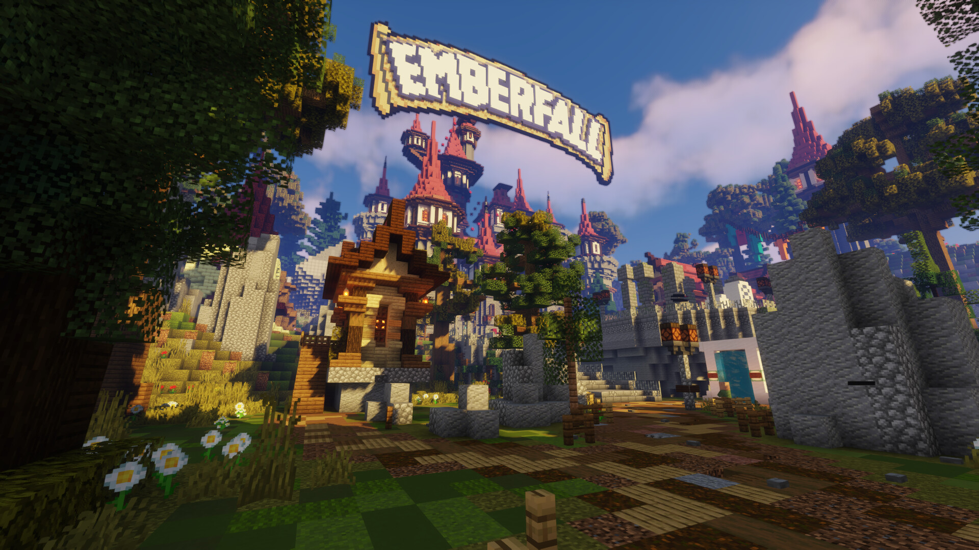 Emberfall Spawn Minecraft Map