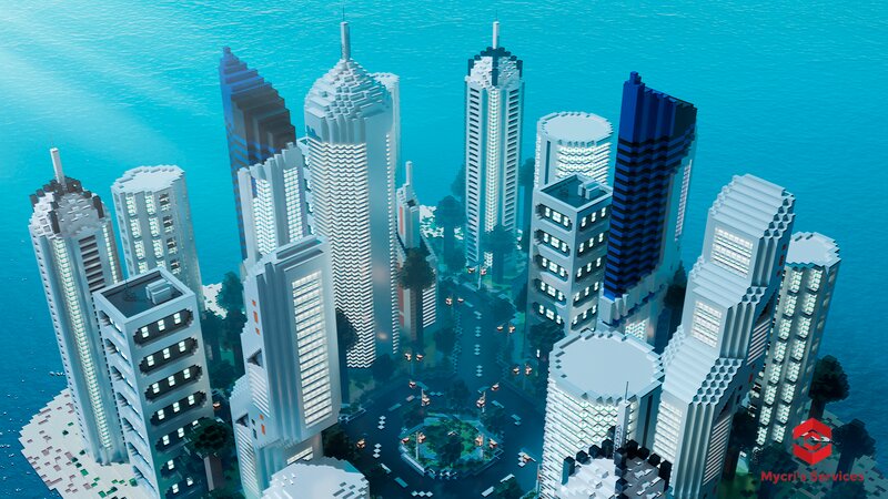 Si-Fi City Minecraft Map