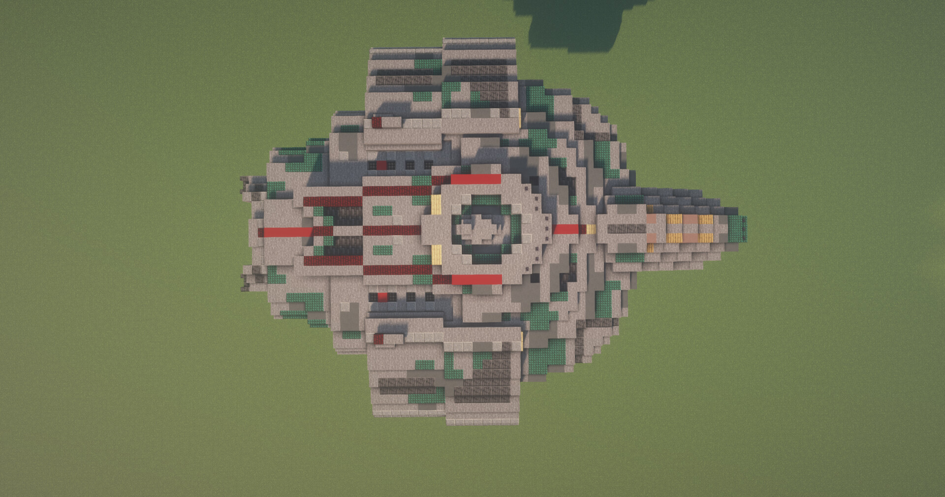 USS Defiant (NX-74205 / NCC-75633) (1:3 Scale) Minecraft Map