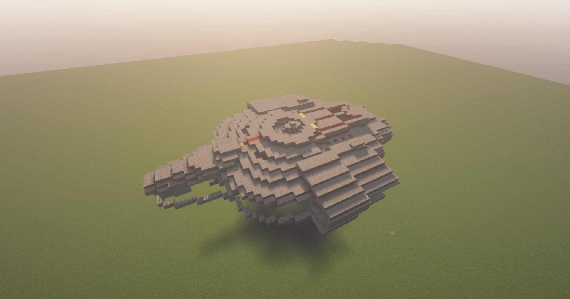 USS Defiant (NX-74205 / NCC-75633) (1:3 Scale) Minecraft Map