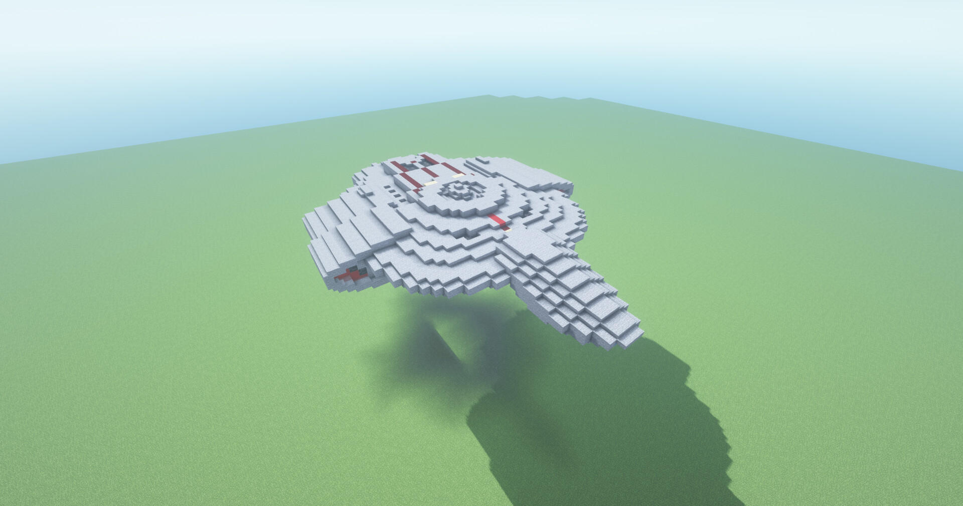 USS Defiant (NX-74205 / NCC-75633) (1:3 Scale) Minecraft Map