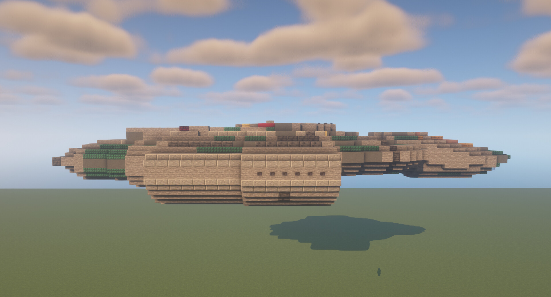 USS Defiant (NX-74205 / NCC-75633) (1:3 Scale) Minecraft Map