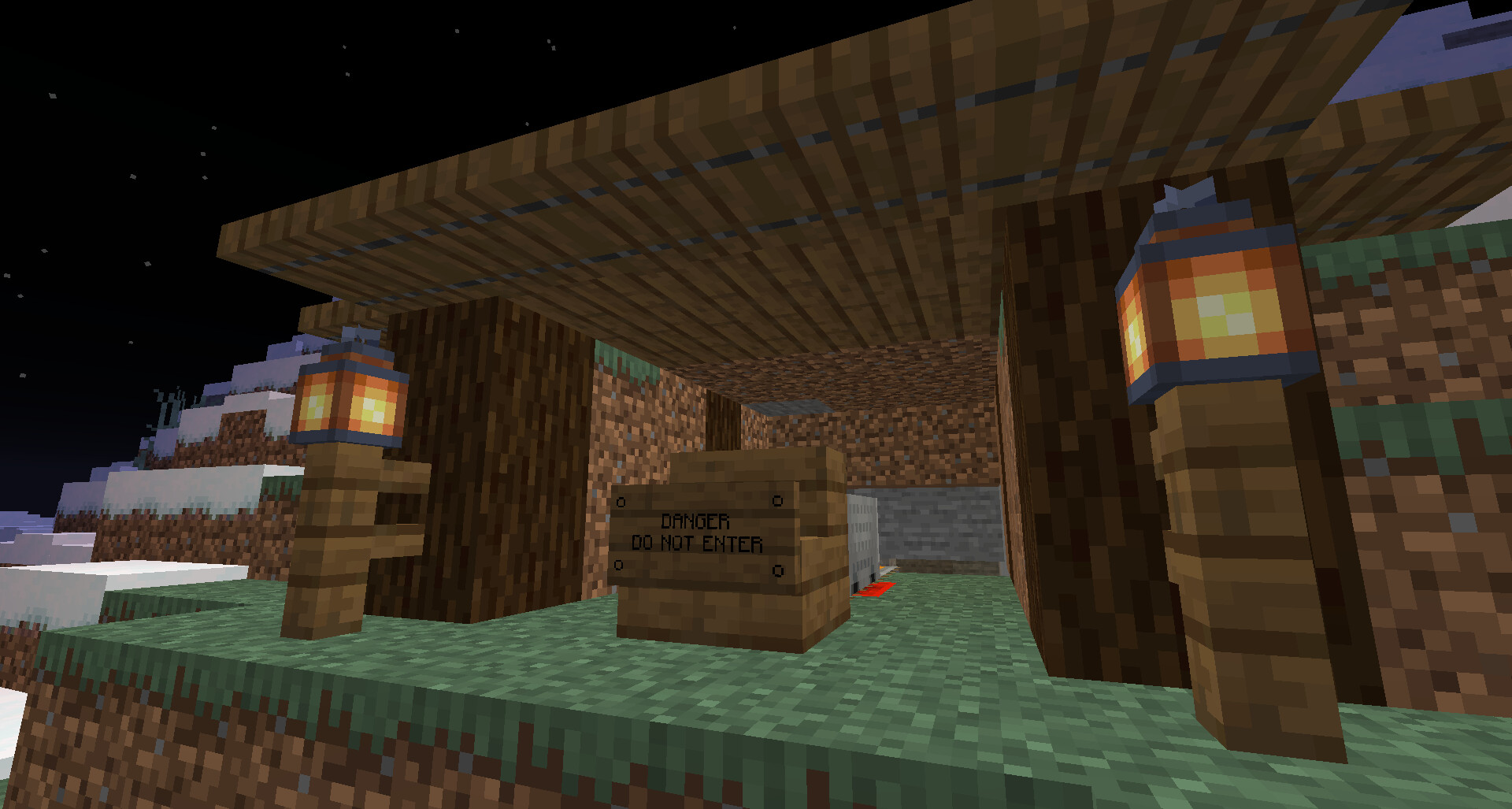 The Mountain Cabin Minecraft Map