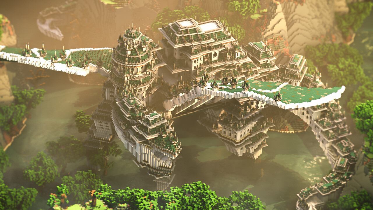 Structural Dragon Minecraft Map
