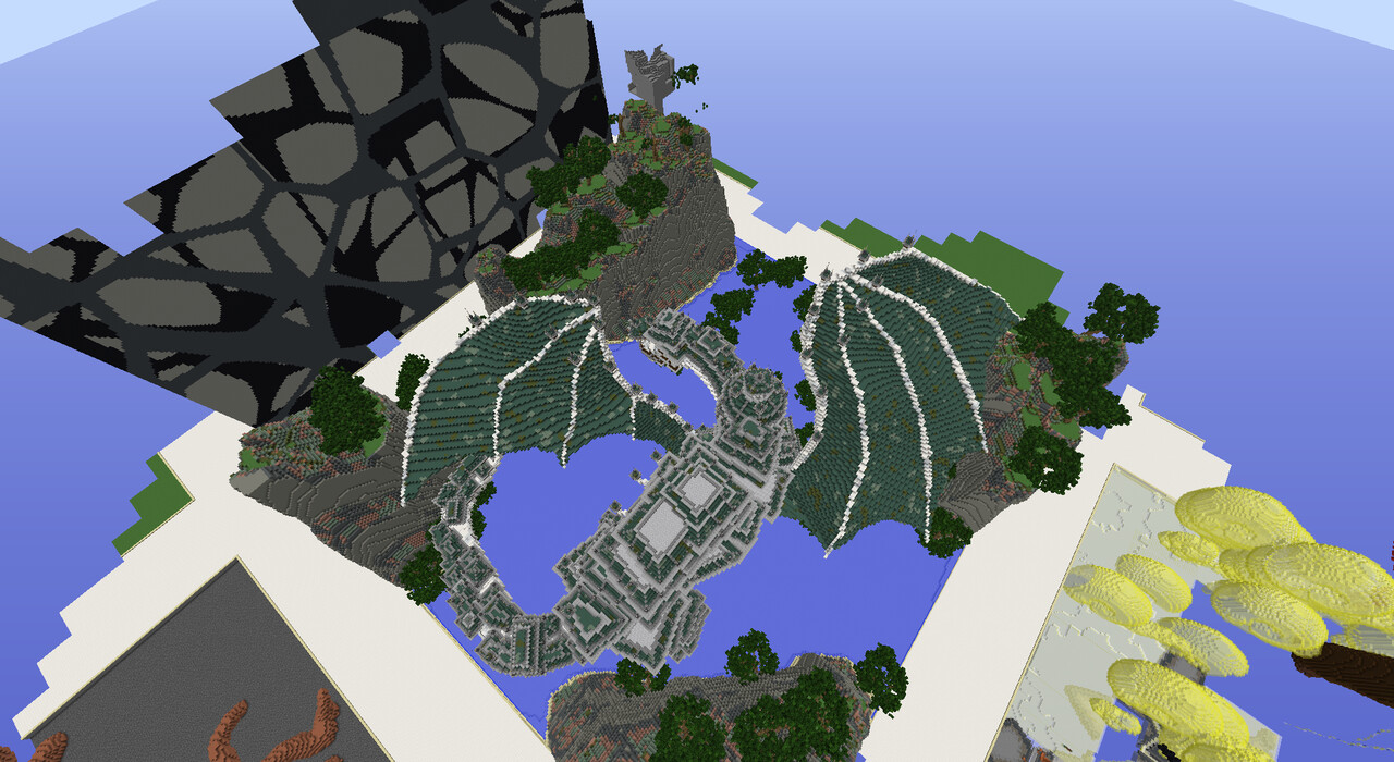 Structural Dragon Minecraft Map