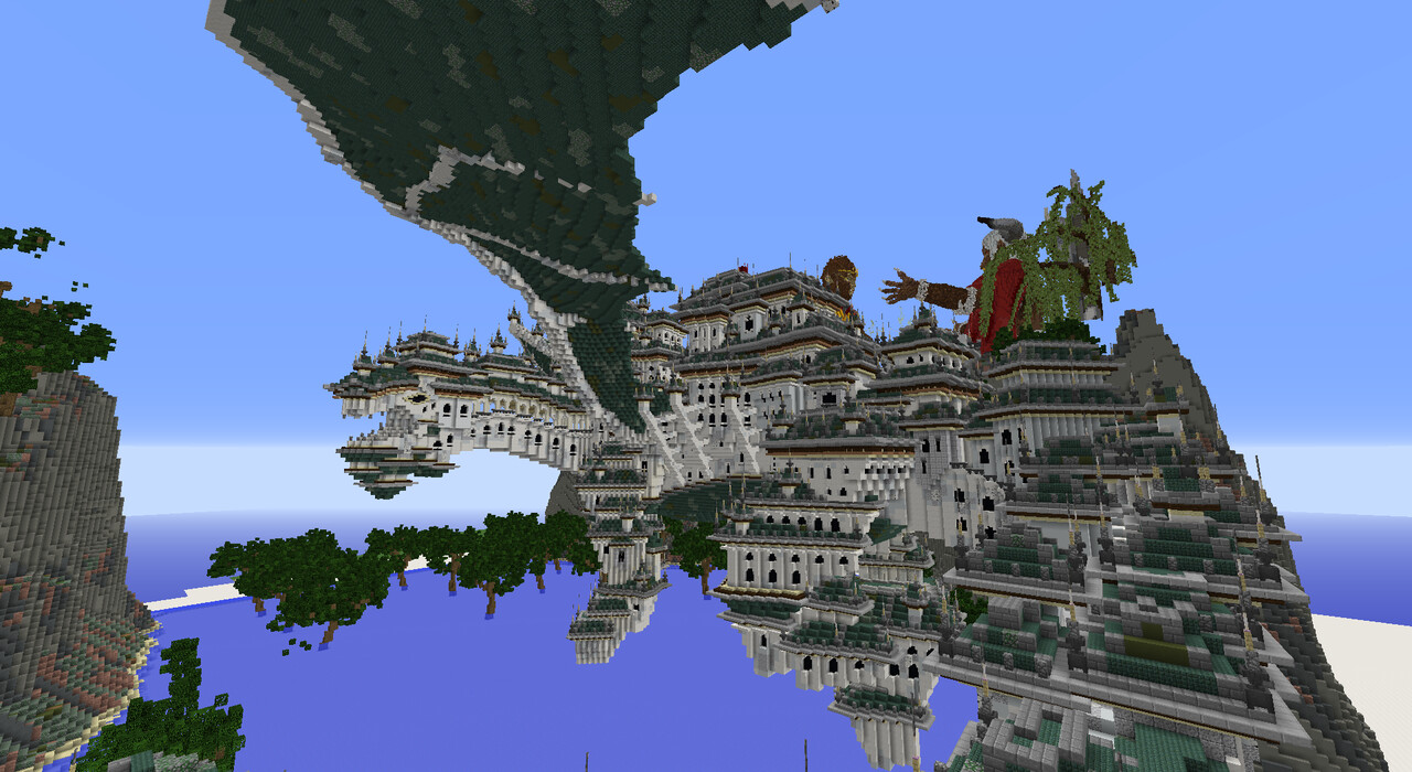 Structural Dragon Minecraft Map