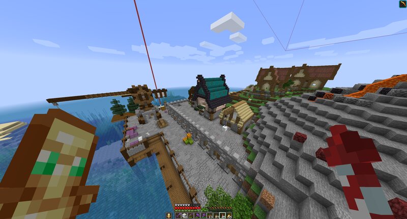 Build-off competition Minecraft Map