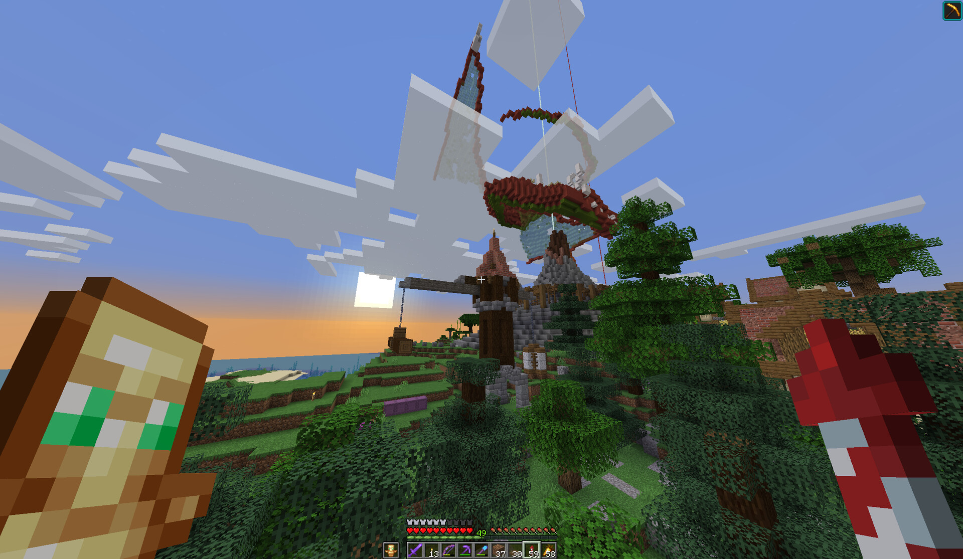 Build-off competition Minecraft Map