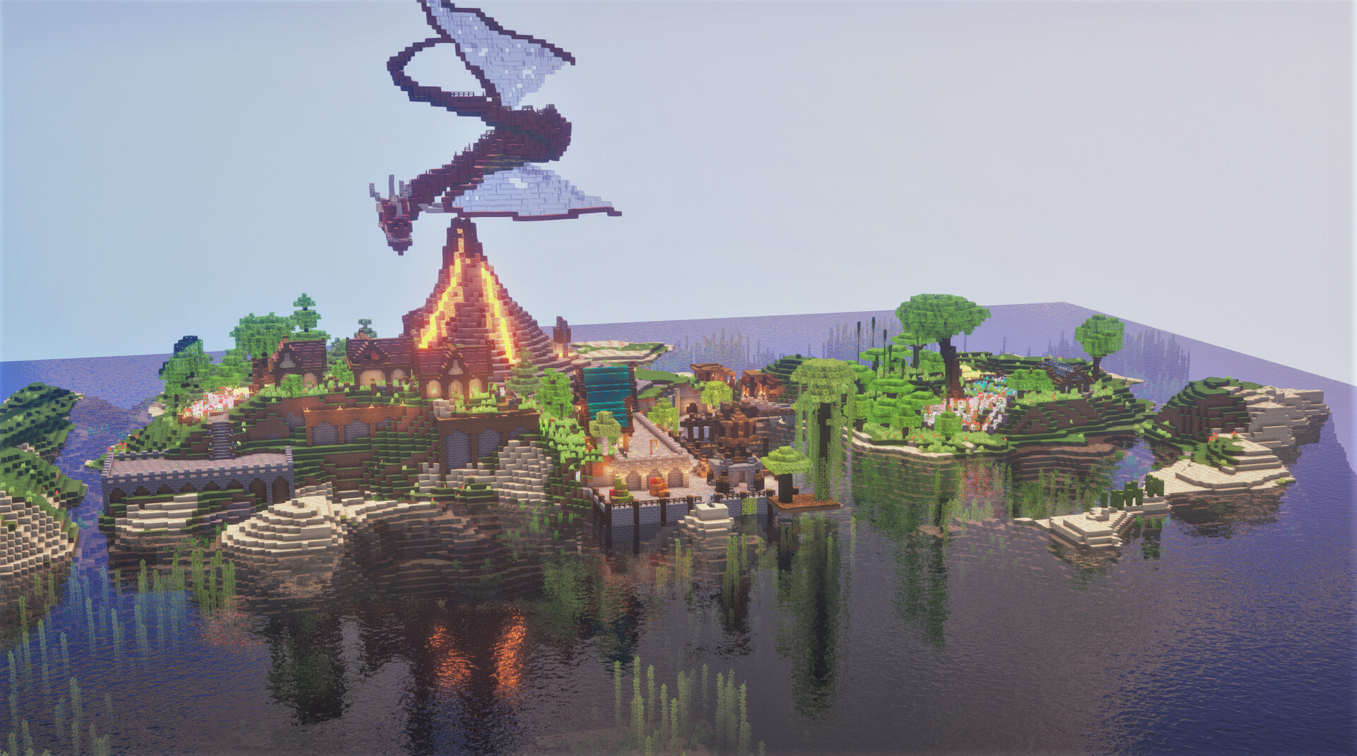 Build-off competition Minecraft Map