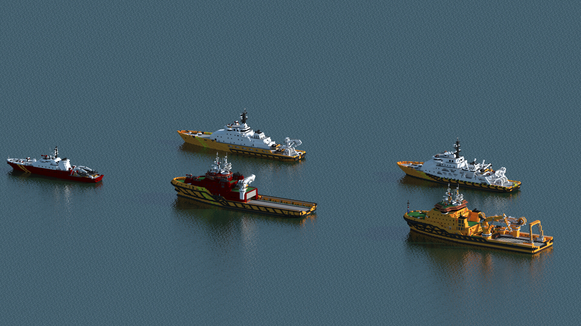 Rescue SAR - Salvage tug (new ship & remake) Minecraft Map