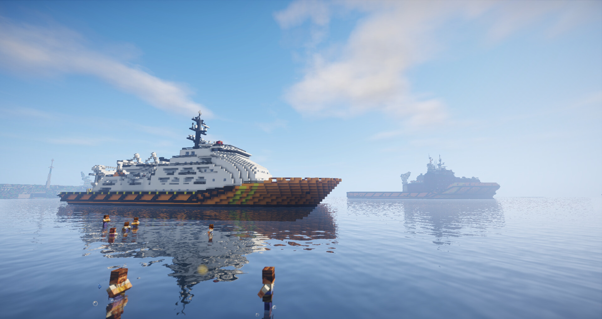 Rescue SAR - Salvage tug (new ship & remake) Minecraft Map