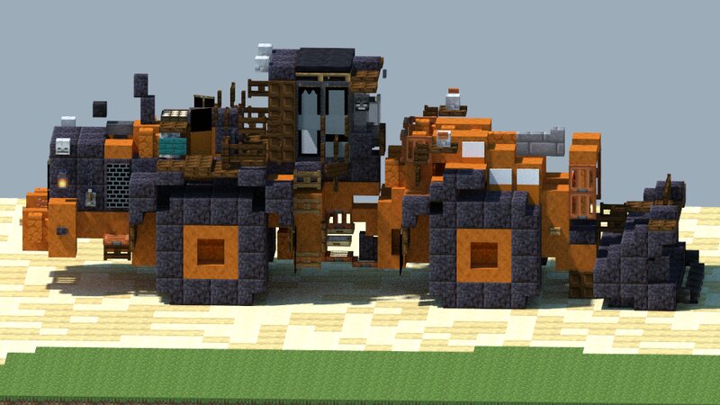 Hitachi ZW550-6, Wheel loader [With Download] Minecraft Map