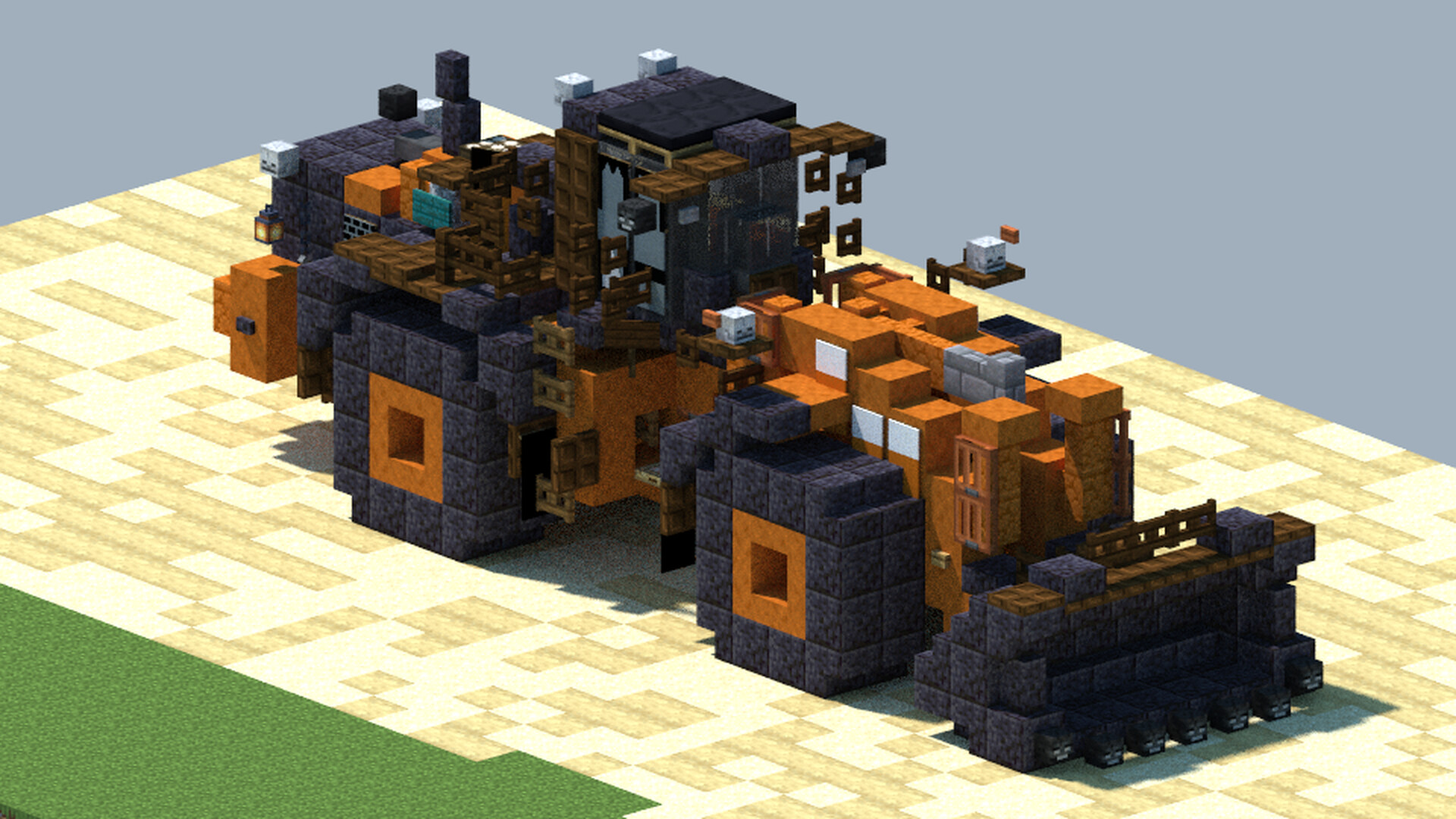 Hitachi ZW550-6, Wheel loader [With Download] Minecraft Map