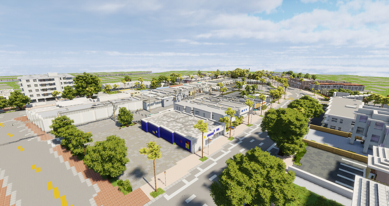 Suburb Replica - Normandy Dr, Miami Beach, Florida Minecraft Map