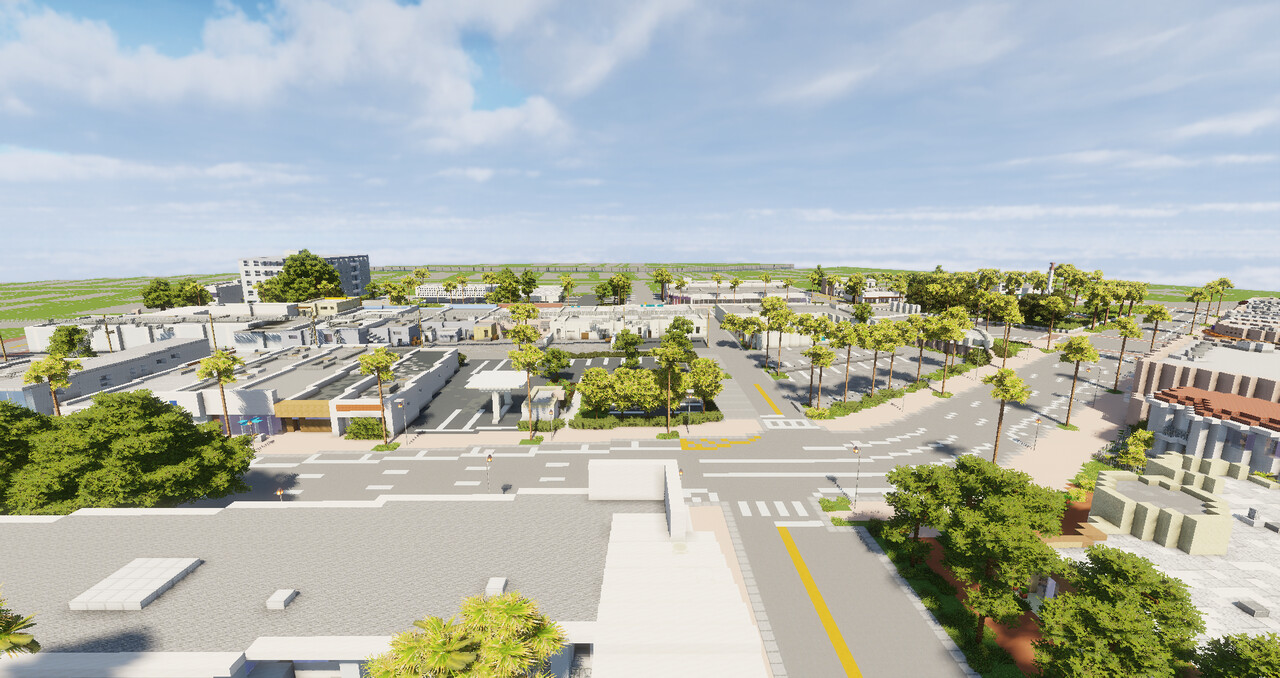 Suburb Replica - Normandy Dr, Miami Beach, Florida Minecraft Map